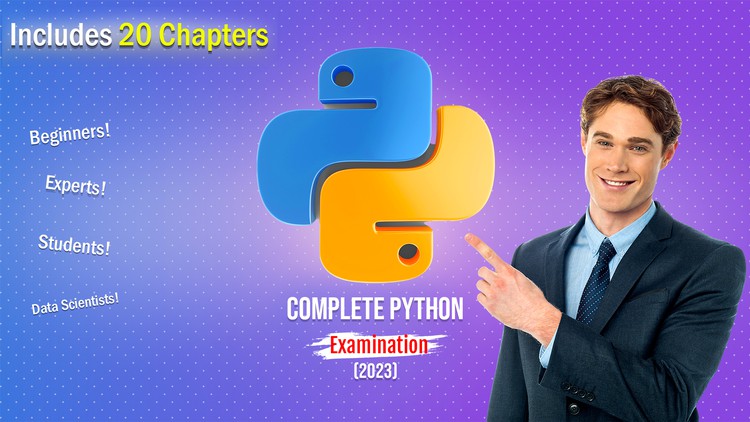 Complete Python Certified Examinations (Chapter Based: 2023)