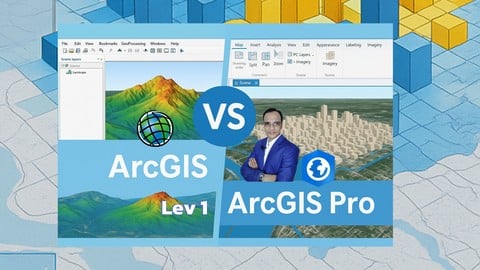 ArcGIS vs ArcGIS Pro Level 1: Fundamentals – CourseVania